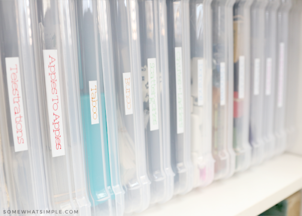 Board Game Storage + Organization - Somewhat Simple