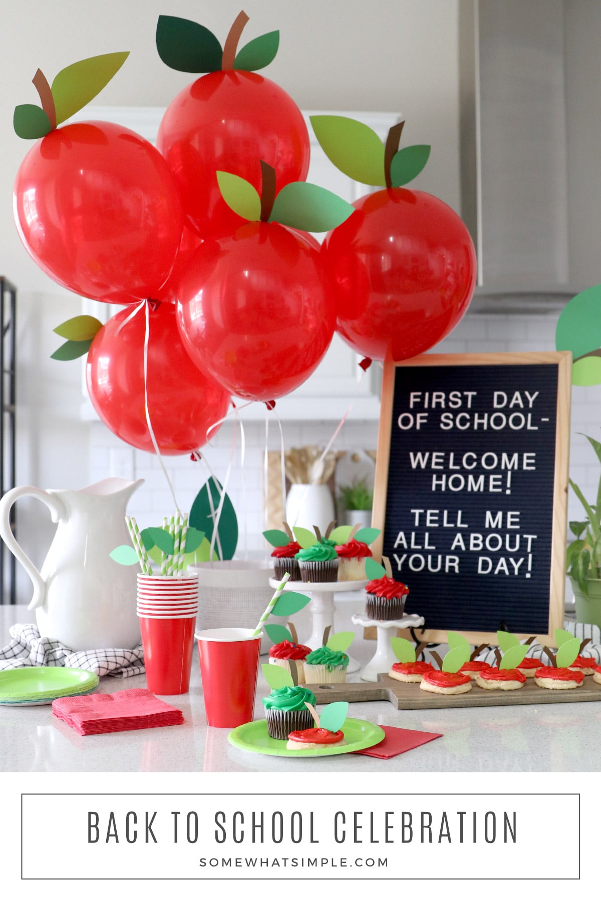 Back To School Party From Somewhat Simple 