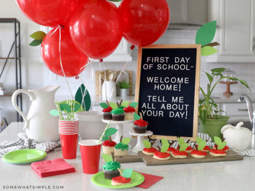 Back to School Party - from Somewhat Simple .com