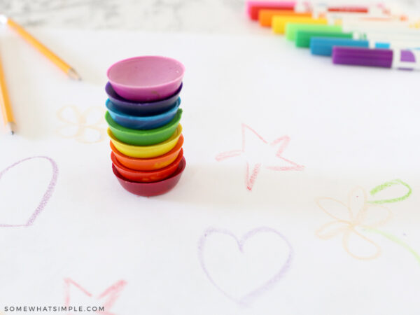 How to Make Homemade Crayons - Somewhat Simple