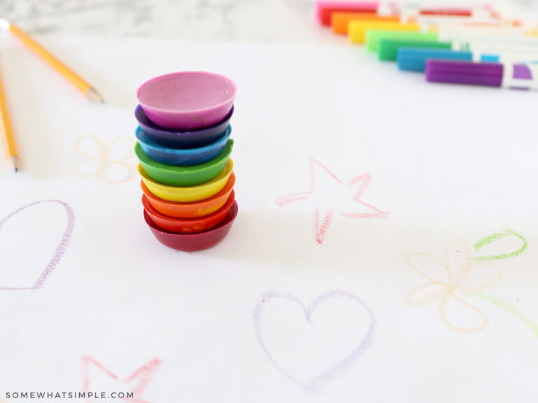 How to Make Homemade Crayons - Somewhat Simple