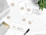 Family Time Capsule Printable - Somewhat Simple