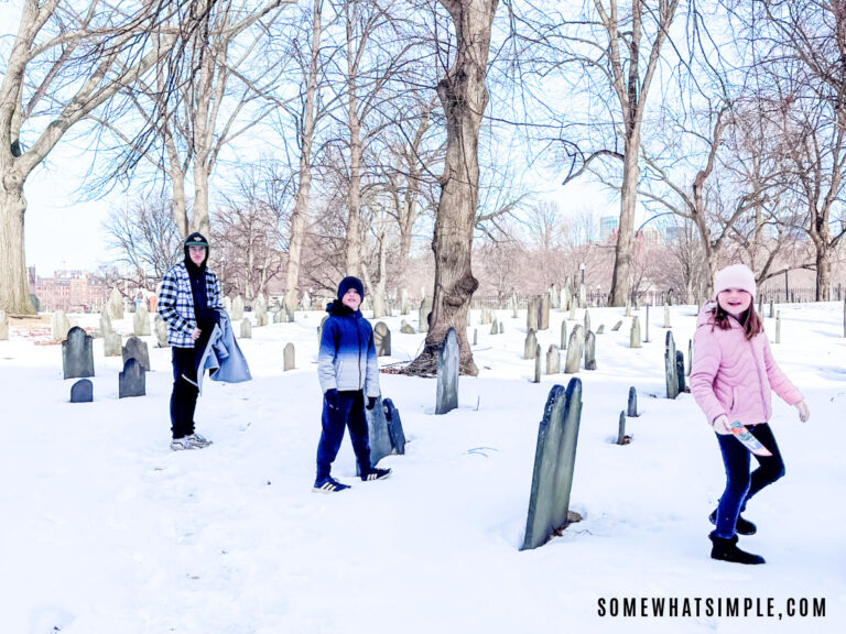 Boston Family Vacation - from Somewhat Simple