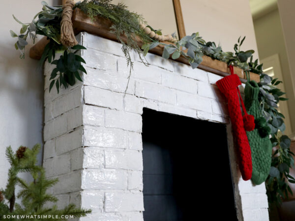 DIY Faux Cardboard Fireplace (Easy Instructions)