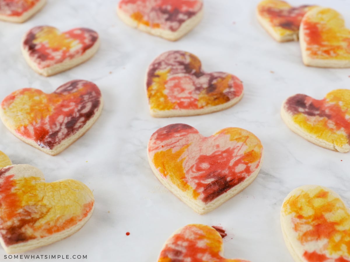 Painting Sugar Cookies (Fun & Easy Idea) - from Somewhat Simple