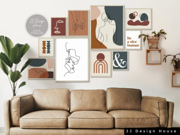 Creative Photo Wall Collage Ideas - Somewhat Simple