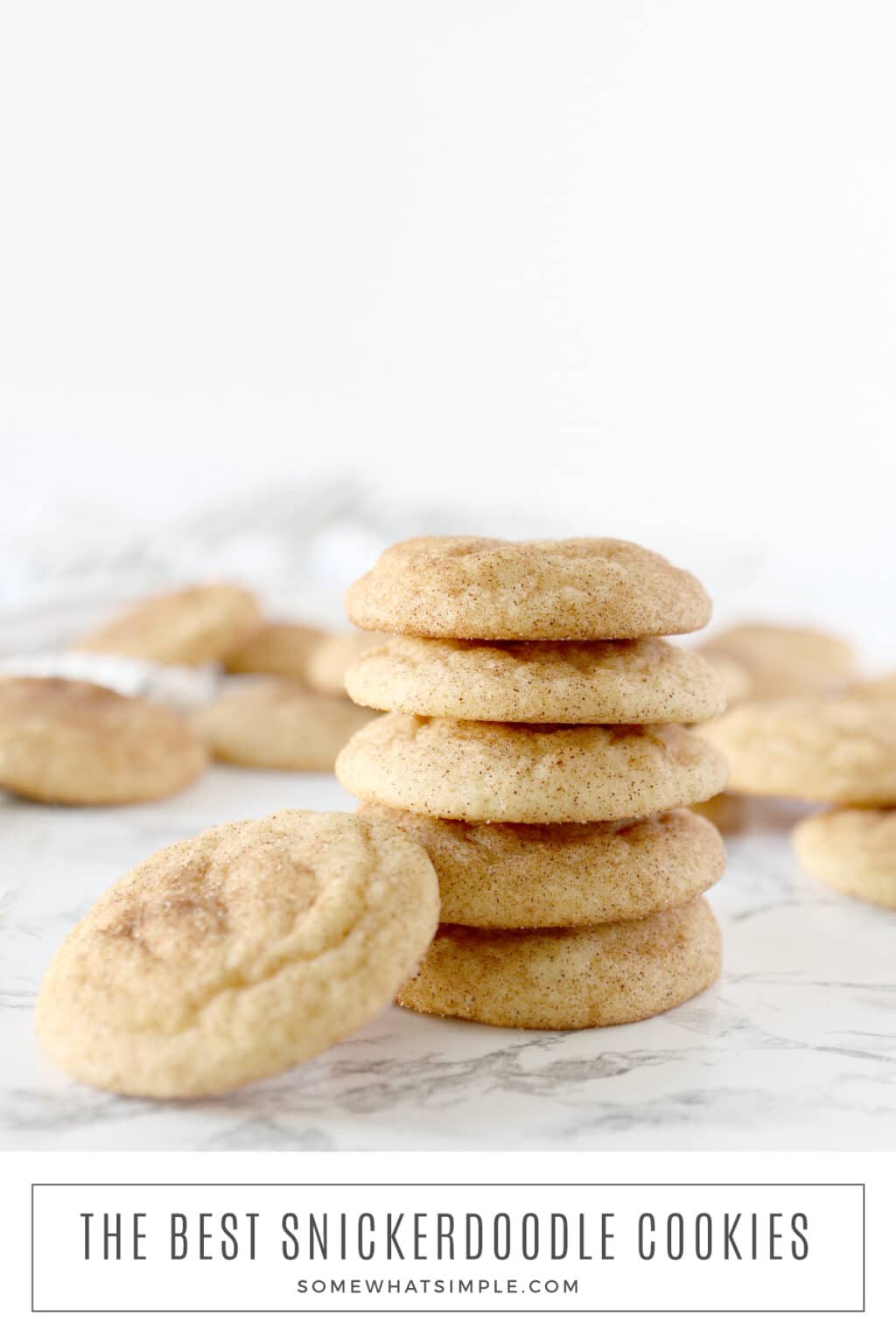 Soft Snickerdoodle Recipe - from Somewhat Simple