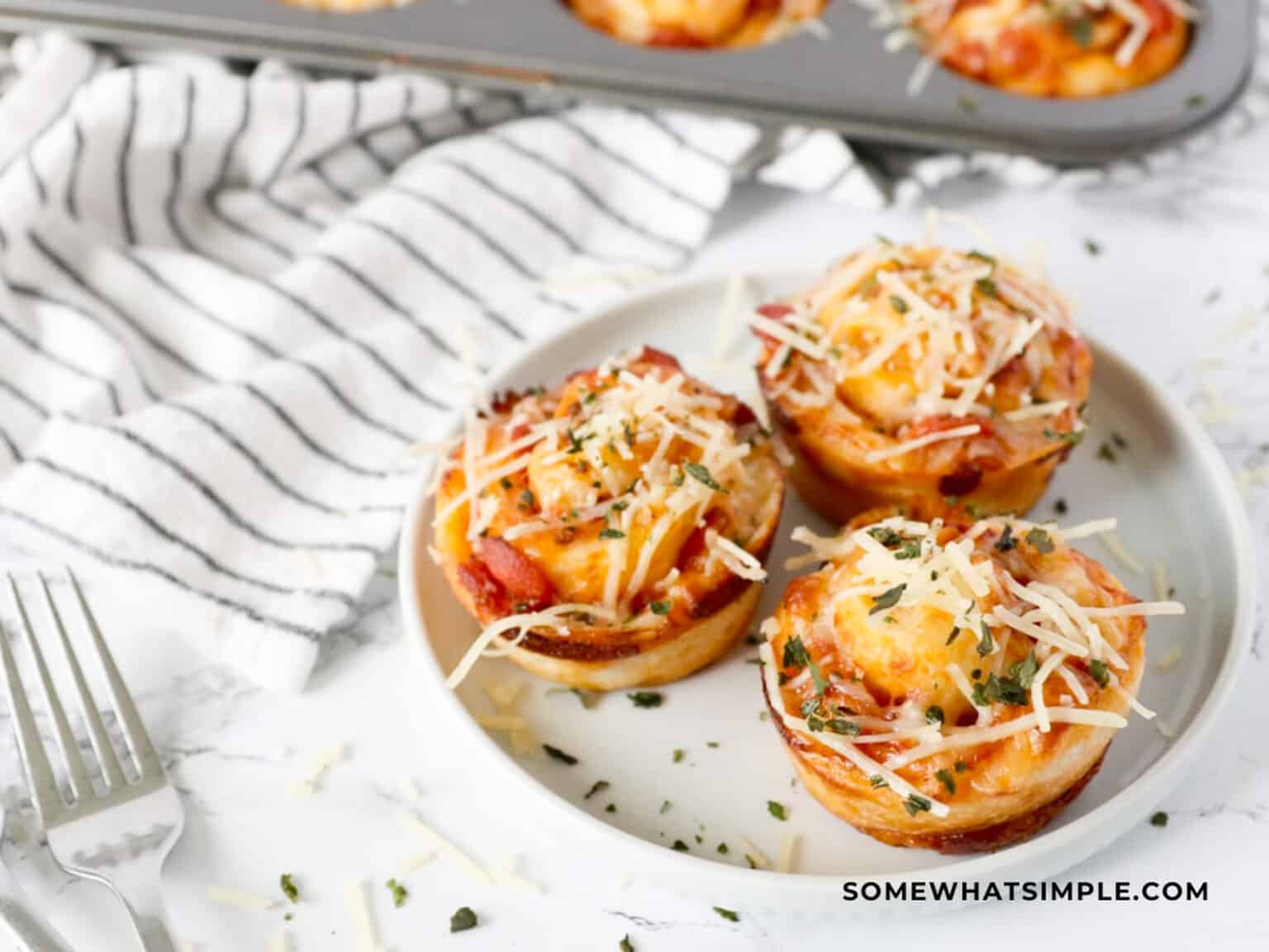 Easy Pizza Cupcakes