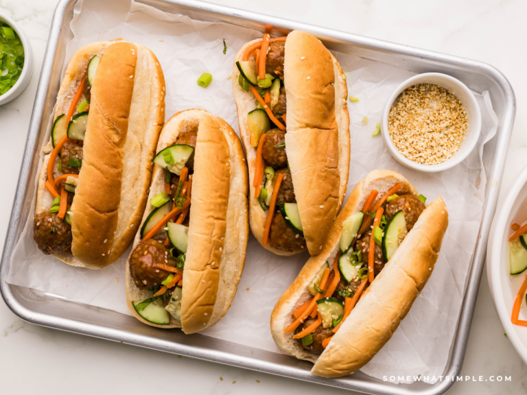 Asian Meatball Sandwich: A Flavorful Fusion