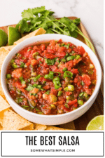 Best Mild Homemade Salsa Recipe